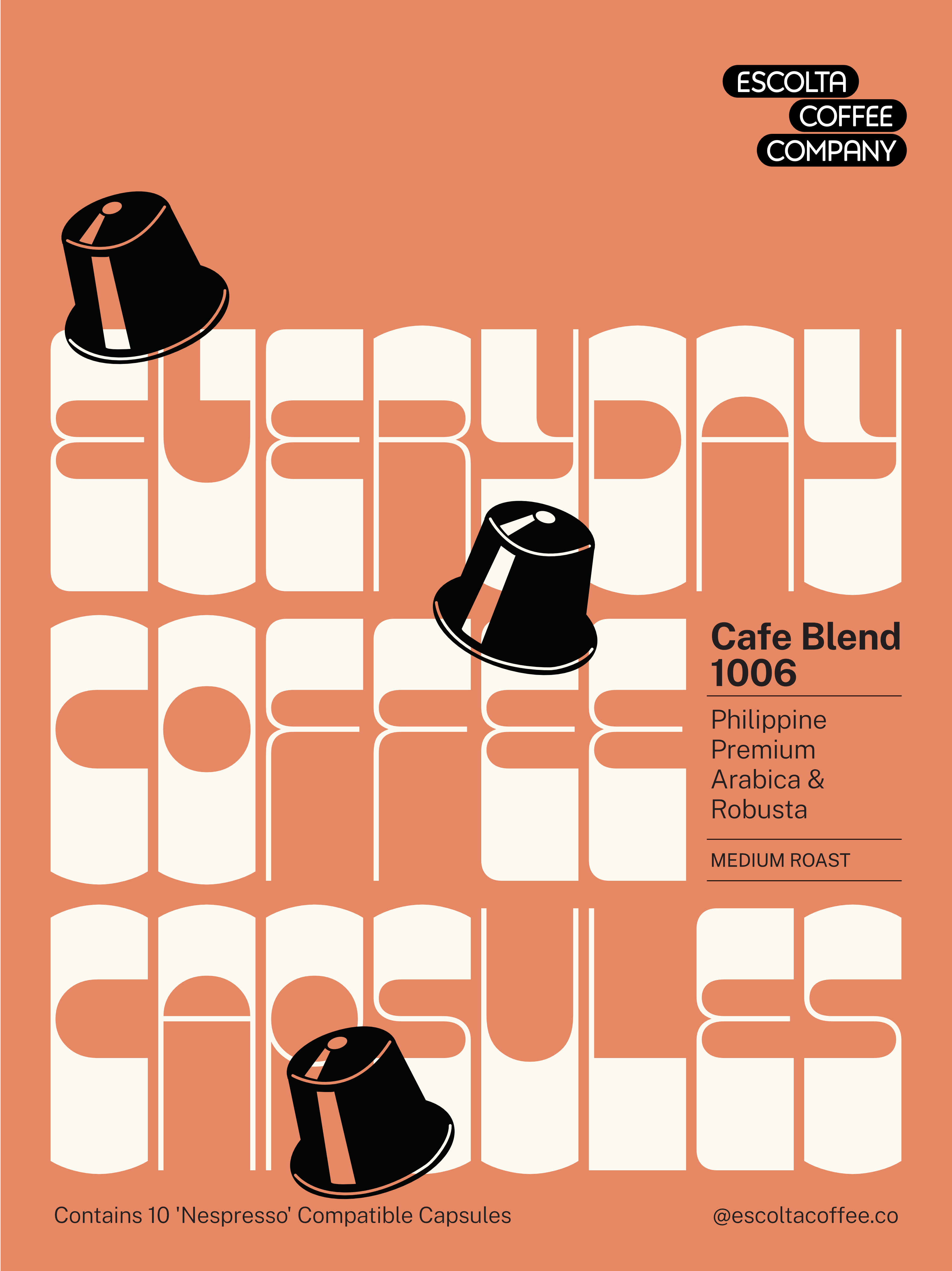 Everyday Coffee Capsules – Escolta Coffee Company